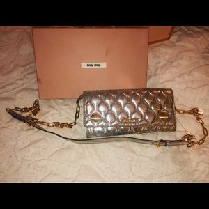 Miu Miu | Bags | Miu Miu Chain Wallet Bag | Poshmark